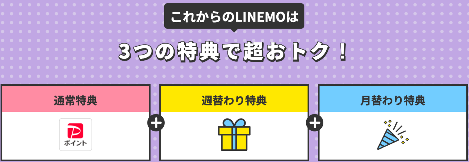 LINEMOのキャンペーン徹底調査。併用はできる？【2026年1月最新版】 | シムセツ
